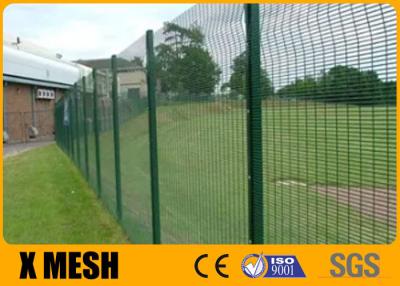 China Security Anti Climb Mesh Fence 2m X 4m Mesh Size Clear View For Airport for sale