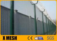 China Prison Airport Metal 358 Anti Climb Mesh Fence High Security for sale