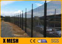China Galvanized Clear View Anti Theft Anti Cut Anti Climb Mesh Fence 358 Welded for sale