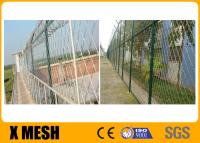China 3660mm Height Security Metal Fencing 76mmx152mm Diamond Hole Size for sale