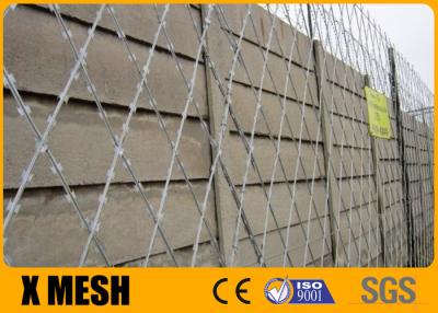 China 25mmx51mm Diamond Hole Size Security Metal Fencing 1830mm Height for sale