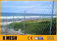 China 25mmx51mm Diamond Hole Size Security Metal Fencing 1830mm Height for sale