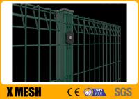 China PVC Coated Or Galvanized Rolltop Weld BRC Fencing Mesh Panel 2.4m High for sale