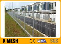 China PVC Coated Or Galvanized Rolltop Weld BRC Fencing Mesh Panel 2.4m High for sale