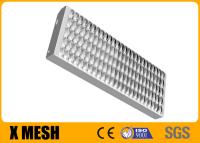 China Anti Skid Galvanized Welded Steel Grating Crocodile Mouth Crocodile Lips Grip Strut for sale