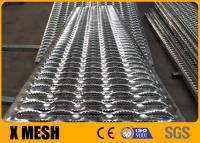 China 5 Diamonds Walkway Channel Perforate Metal Welded Steel Grating Antirust for sale