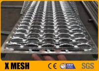 China 5 Diamonds Walkway Channel Perforate Metal Welded Steel Grating Antirust for sale