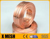 China Brass Coat Flat Stitching Wire 103X023C10 Type For Corrugated Carton Boxes for sale