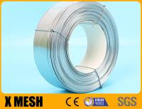 China Copper Coated Stitching Wire Galvanized Flat Steel With 1.15mm By 0.55mm Type for sale