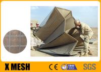 China Military Use 4.0mm Defensive Barrier With Beige Geotextiles for sale