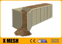 China Erosion Resistant Hesco Flood Defensive Barrier Multi Cellular System Blast Wall for sale