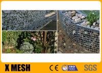 China Square Hole Welded Gabion Wire Mesh Baskets Galvanized Steel 2x1x1m Retaining Wall for sale