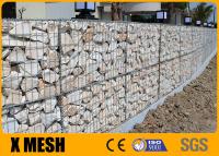 China Hot Dipped Galvanized Pvc Coated Gabion Wire Mesh 4.0 / 5.0 Mm Diameter for sale