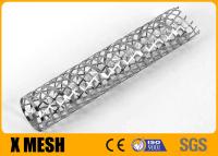 China 100mm Sus 316 Perforated Metal Mesh Filter Solid Liquid Separation for sale