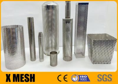 China No Rust Perforated Metal Mesh Filter 304 316 316l Stainless Steel for sale