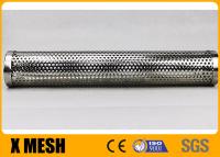 China Customize 200mm Perforated Stainless Steel Cylinder With Round Hole for sale