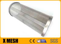 China Stainless Steel 316L Perforated Metal Mesh Filter Tube For Impurity Filtration for sale