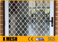 China White Color Diamond Expanded Metal Mesh Screen Grilles 1250*2050mm for sale