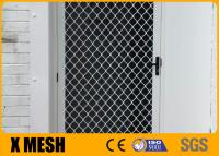 China 8mm Thick Cut Edge Expanded Metal Diamond Mesh Grille Screens Tempered Aluminium for sale