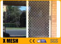 China High Strength Expanded Aluminum Wire Mesh Welded Plain Diamond Grills for sale