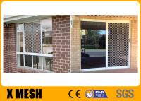 China Diamond Grilles Expanded Metal Square Mesh Sheet Size 920*2050mm for sale
