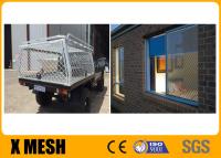 China Dulux Black Matt Tempered Aluminum Expanded Metal Mesh 8mm for sale