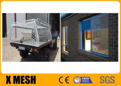 China Dulux Black Matt Tempered Aluminum Expanded Metal Mesh 8mm for sale