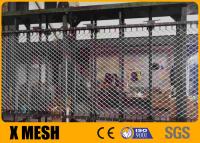 China Dulux Black Matt Tempered Aluminum Expanded Metal Mesh 8mm for sale