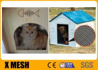 China Mesh Size 15 X 10 Mesh Pet Mesh Fabric 100m Length 30% Pvc For Animal Windows for sale