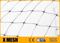 China Black Uv Protected Plastic Garden Netting Extruded 100 Ft Length 14 Inch Width Roll Size for sale