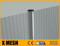 China Green Powder Coated Clear View Fence Anti Climb 358 With 4mm Wire Diameter For Garden for sale