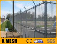 China Hot Galvanized Silver Colour Anti Climb Mesh Fence 358 Anti Cut Clear View Wire Mesh Panels for sale