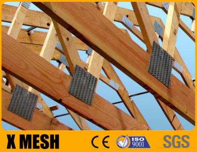 China 1.5 Inch X 5 Inch Truss Gang Nail Plates With ASTM A653 Standard For Wall Panels for sale