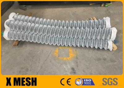 China Stainless Steel KxK Selvage Chain Link Mesh Fencing For Industrial for sale