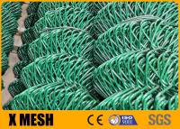 China RAL 6005 Chain Link Mesh Fencing for sale