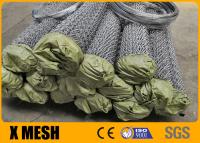 China Silver Galvanized Chain Link Mesh Fencing NZ 4506 Height 2.4m for sale