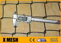 China Brown Vinyl Chain Link Fence ASTM F668 Steel Hurricane Wire Netting for sale
