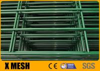 China Wire Dia 5mm Metal Mesh Fencing RAL 6005 Green 3d Fence Panels for sale