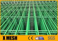 China 4 Folds Metal Mesh Fencing PVC Coated BS 10244 50mmx200mm for sale