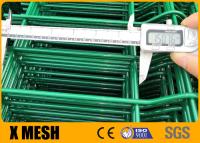 China 6 Sets Anti Climb Mesh Fence 50*200mm Mesh Fencing Panels for sale