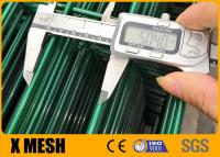 China Commercial Chain Link Green Powder Coated Fencing BS 10244 M8*40mm for sale