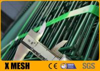 China Commercial Chain Link Green Powder Coated Fencing BS 10244 M8*40mm for sale