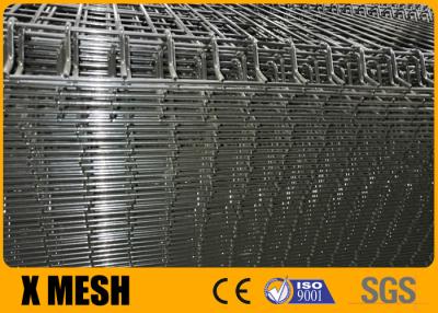 China 3 V Beams Anti Climb Mesh Fence Black Powder Coated PPC Finish for sale