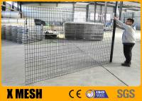 China Powder Coated Metal Mesh Fencing 50x200mm Hole For Highway for sale