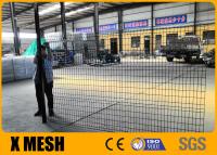 China Powder Coated Metal Mesh Fencing 50x200mm Hole For Highway for sale