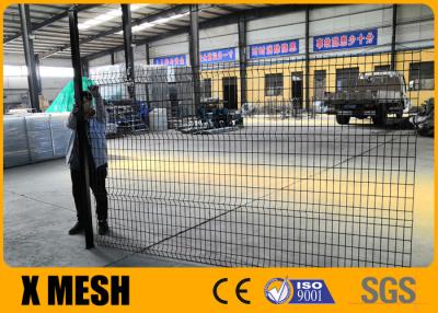 China Powder Coated Metal Mesh Fencing 50x200mm Hole For Highway for sale