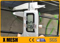 China Black PVC Coated Wire Mesh Fencing 5mm Wire Mesh Panel BS 10244 for sale