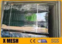 China Railway Green RAL 6005 Mesh Security Fencing Vandal Resistant for sale