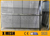 China RAL 9005 Powder Coated Wire Mesh Fencing 2mm Thickness 50*200mm for sale