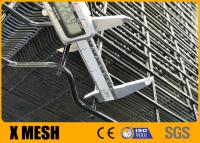 China RAL 9005 Powder Coated Wire Mesh Fencing 2mm Thickness 50*200mm for sale